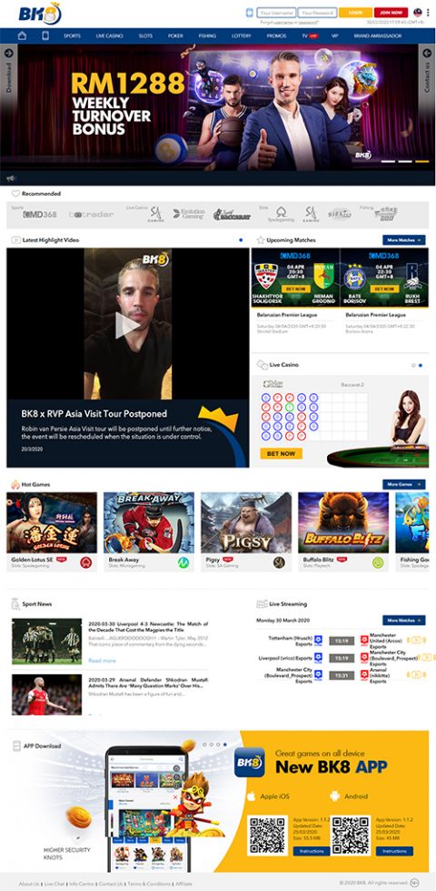 BK8 (Bolaking) Malaysia - Complete Online Casino Review 2023
